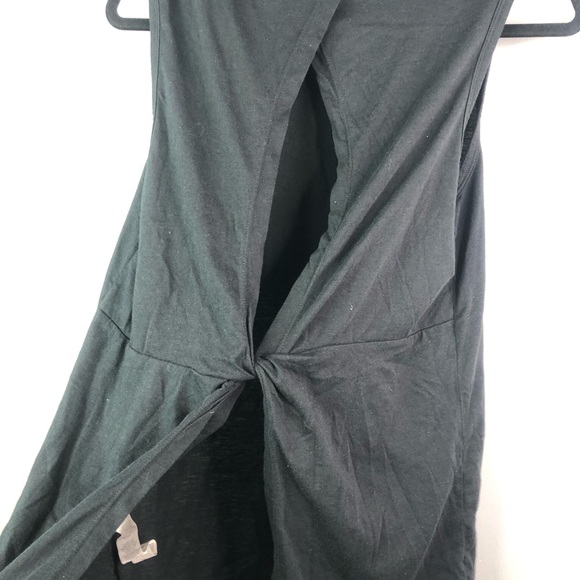 Fabletics | Tops | Fabletics Womens Black Open Back Tank Sz Medium ...